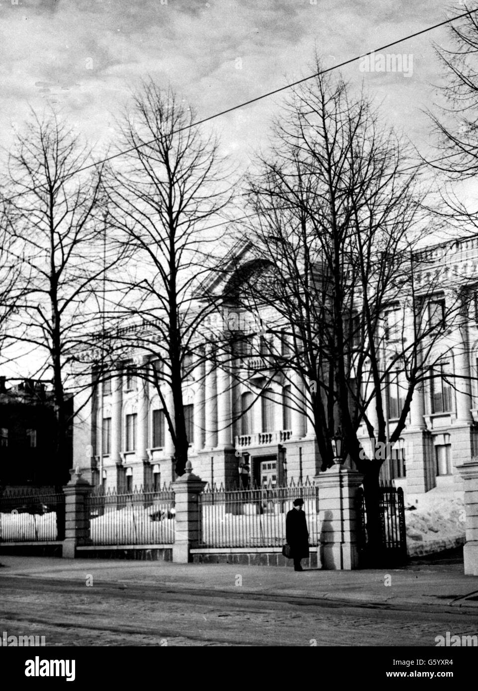 Soviet embassy hi-res stock photography and images - Alamy