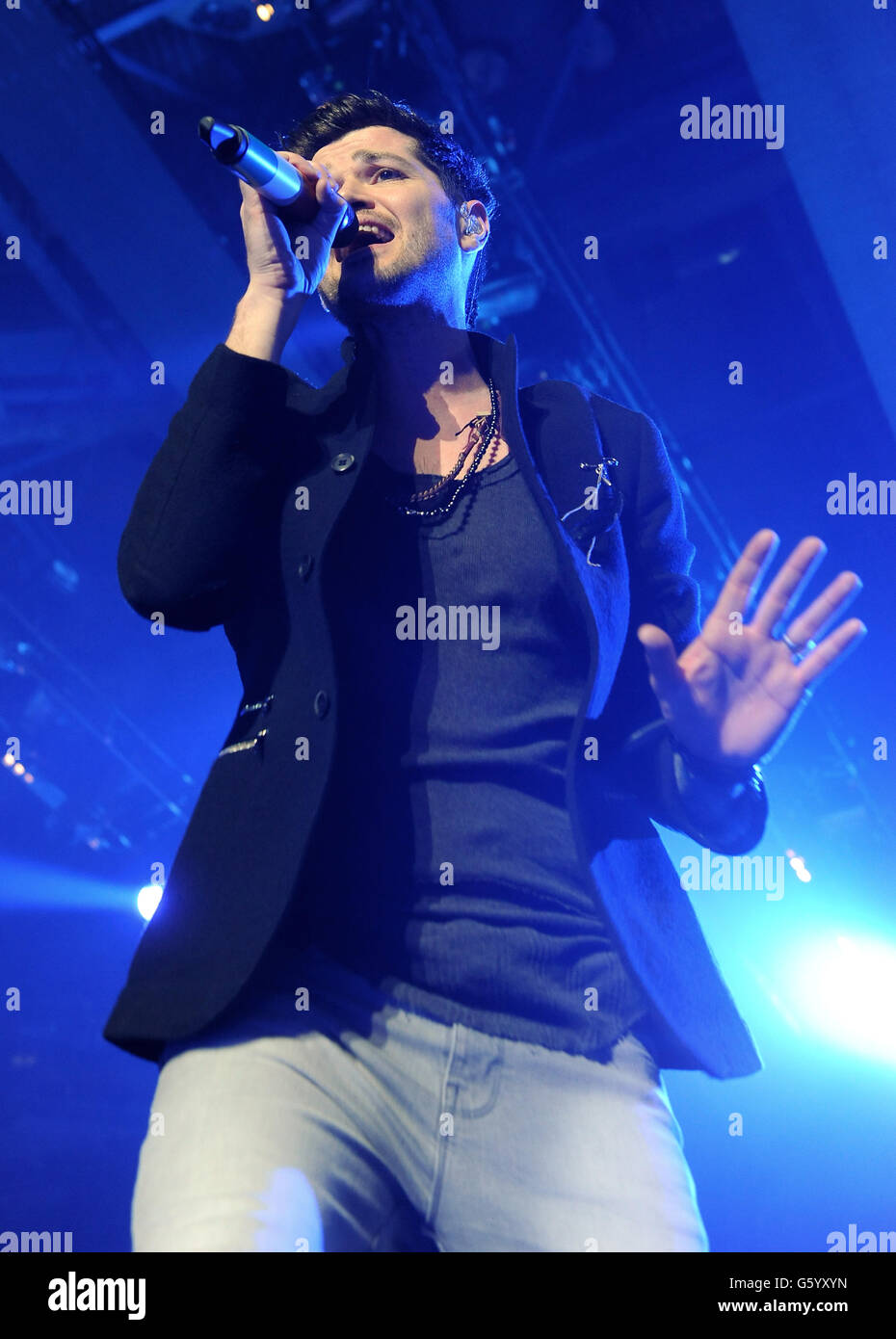 The Script in concert - Nottingham. Danny O'Donoghue from The Script ...