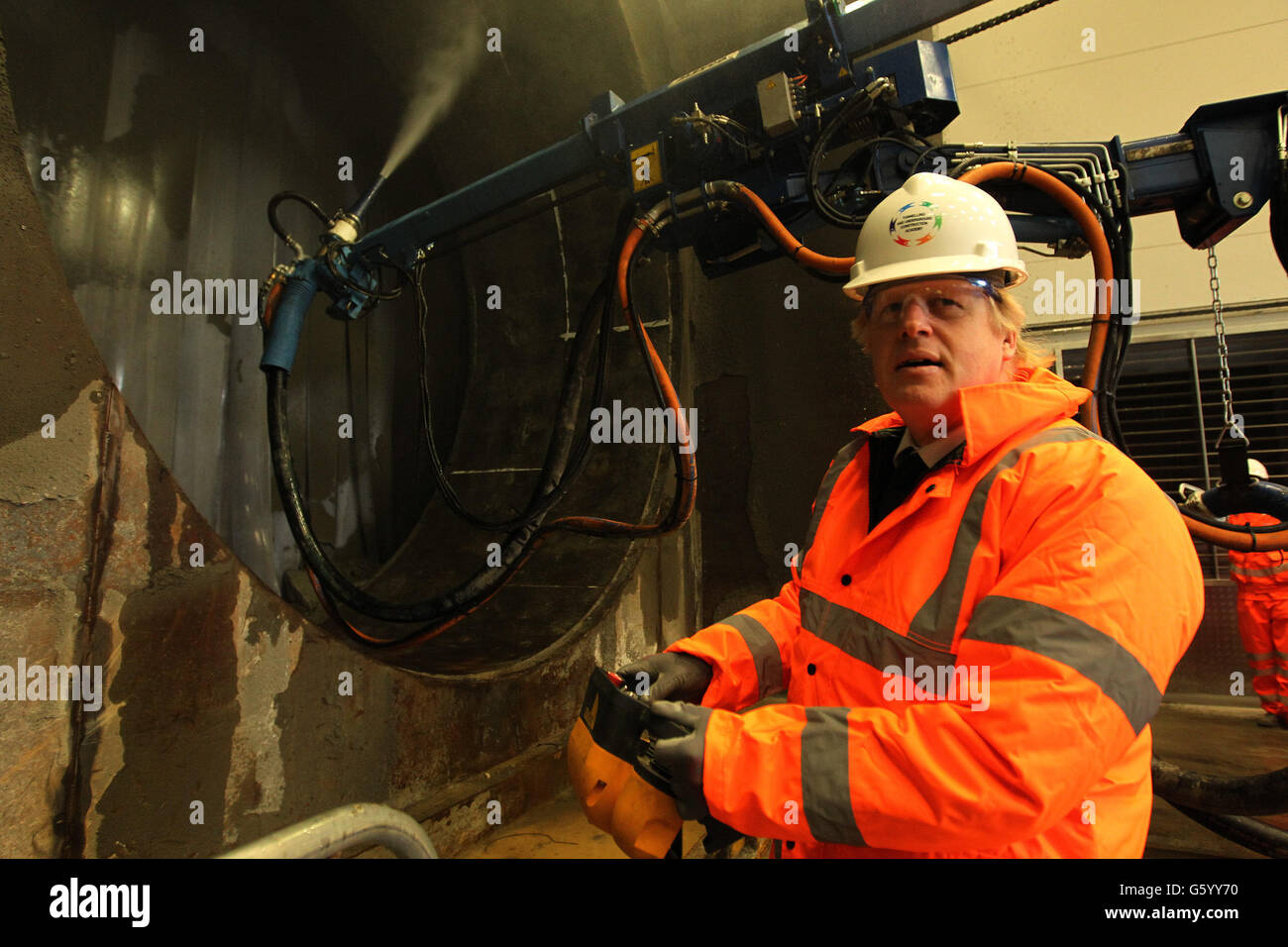 Crossrail apprentices hi-res stock photography and images - Alamy