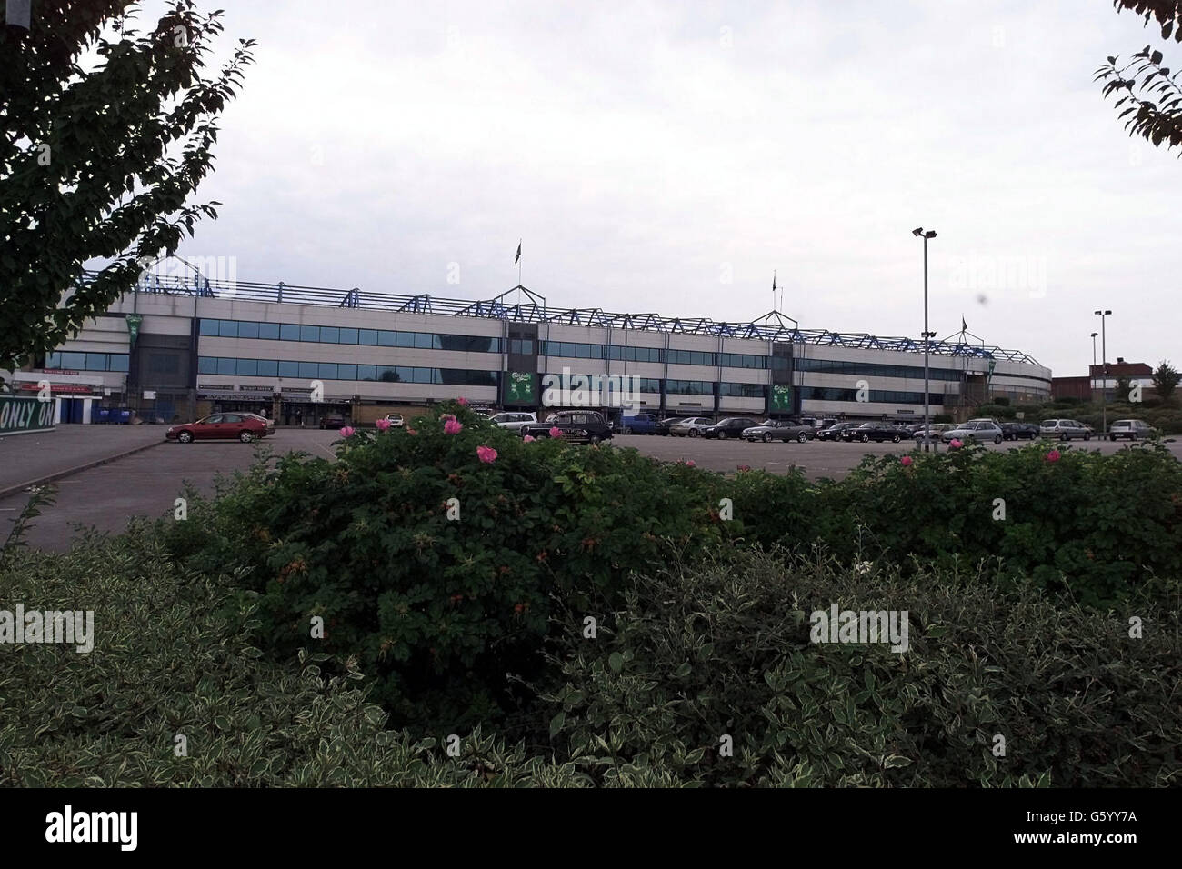 The new main stand at Birmingham City's ground St Andrews Stock Photo ...