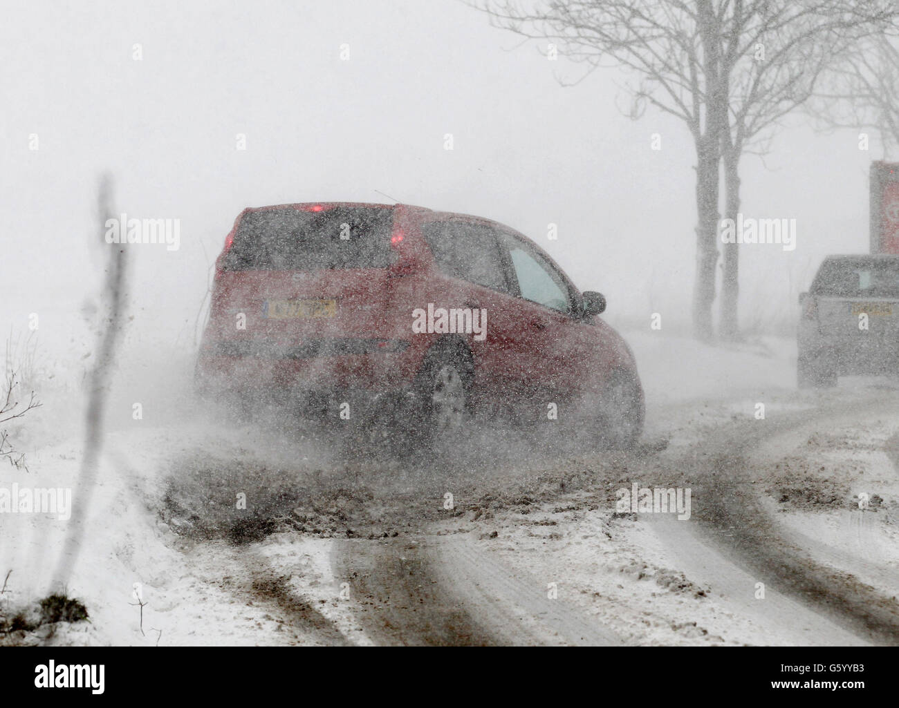 Driver loses control of car hi-res stock photography and images - Alamy