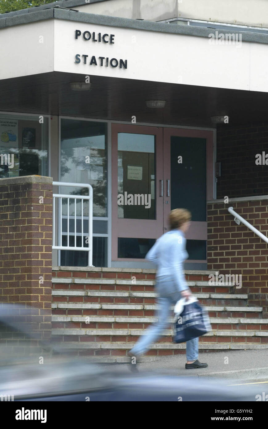 Wimborne Police Station Stock Photo - Alamy