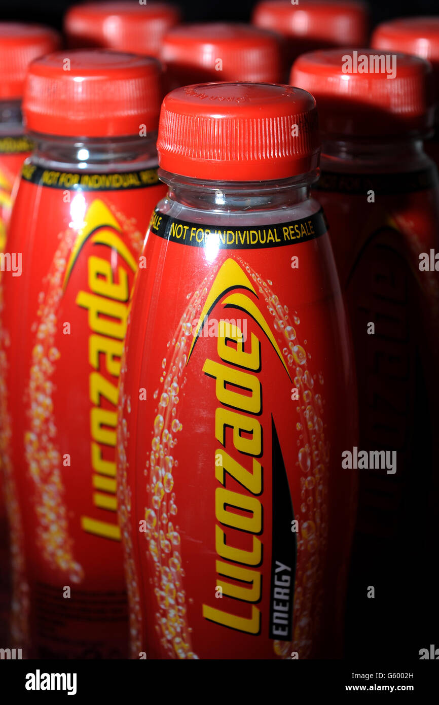 General view of lucozade energy soft drink hi-res stock photography and ...