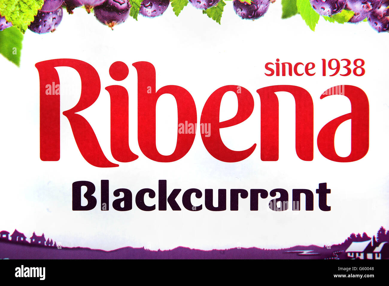 Ribena stock. A general view of Ribena soft drink Stock Photo - Alamy