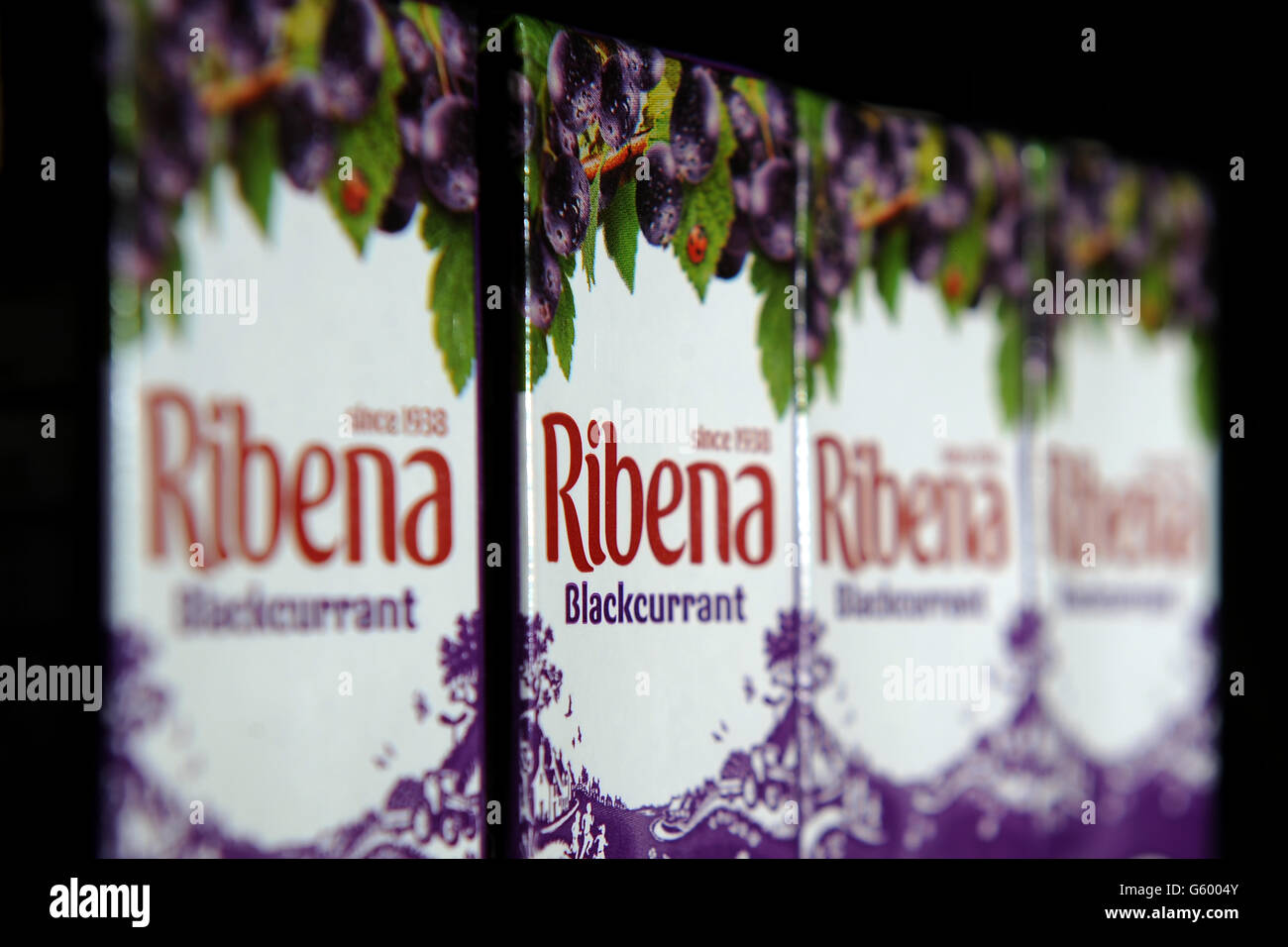 Ribena drink hi-res stock photography and images - Alamy