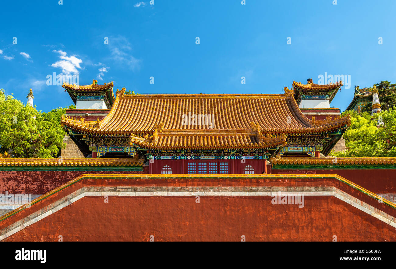 Four Great Regions Temple at the Summer Palace in Beijing Stock Photo ...