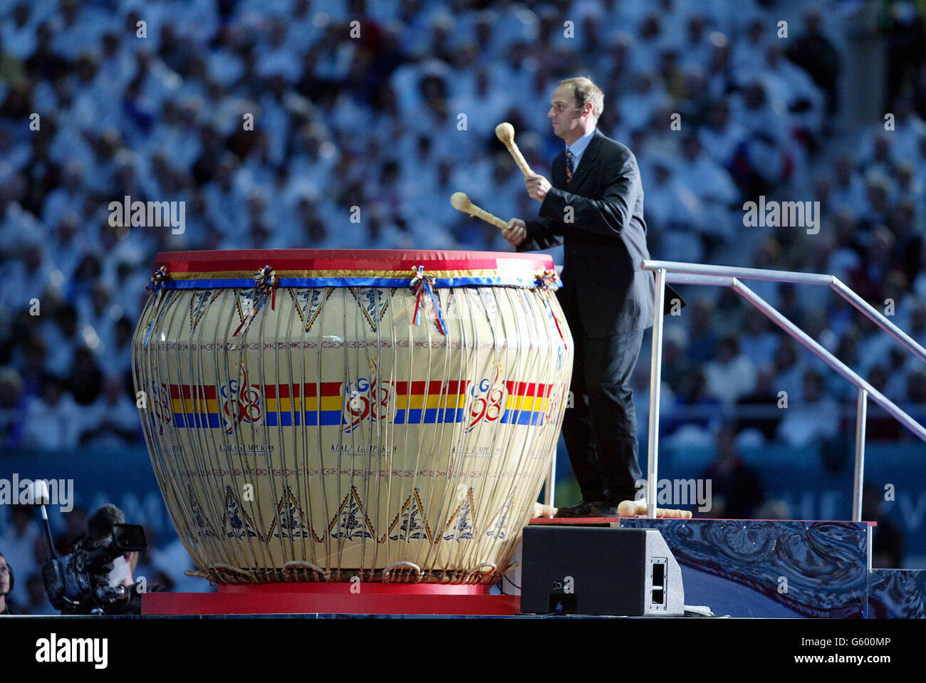 The manchester 2002 commonwealth games opening ceremony hi-res stock ...