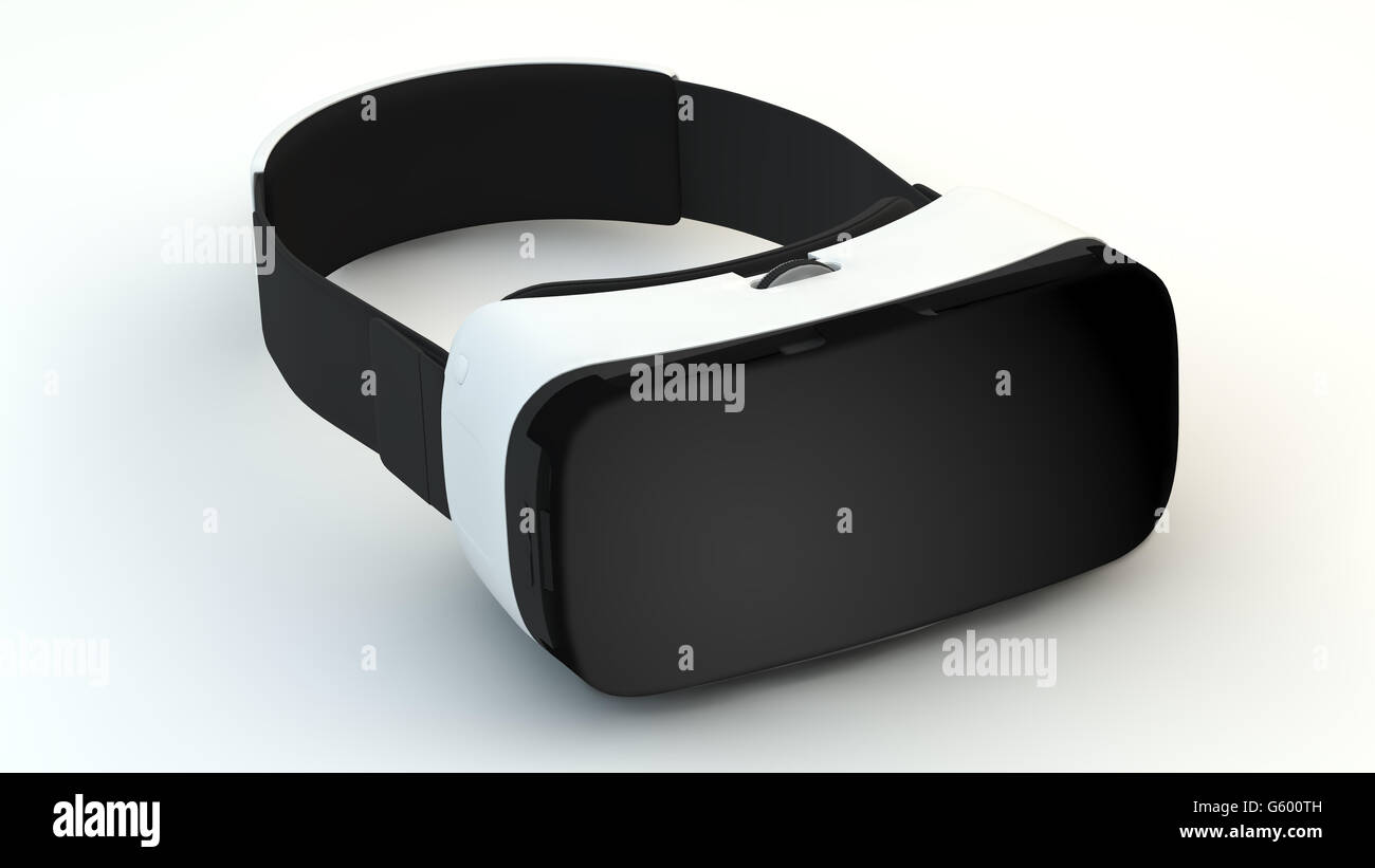 3d rendering of vr glasses isolated on white Stock Photo - Alamy