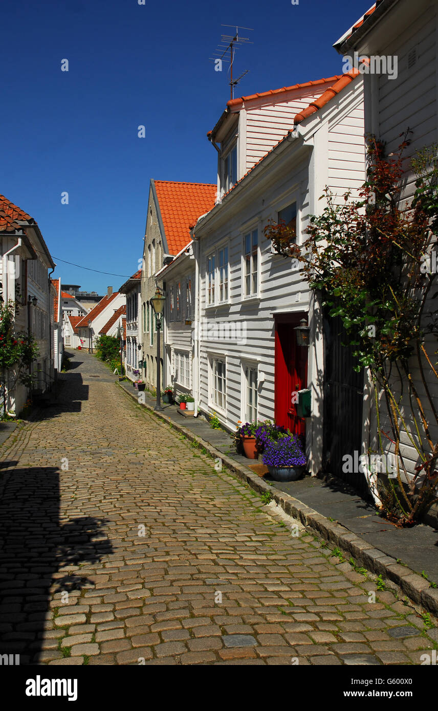 Norway, Stavanger, Gamle, Old Town Stock Photo - Alamy