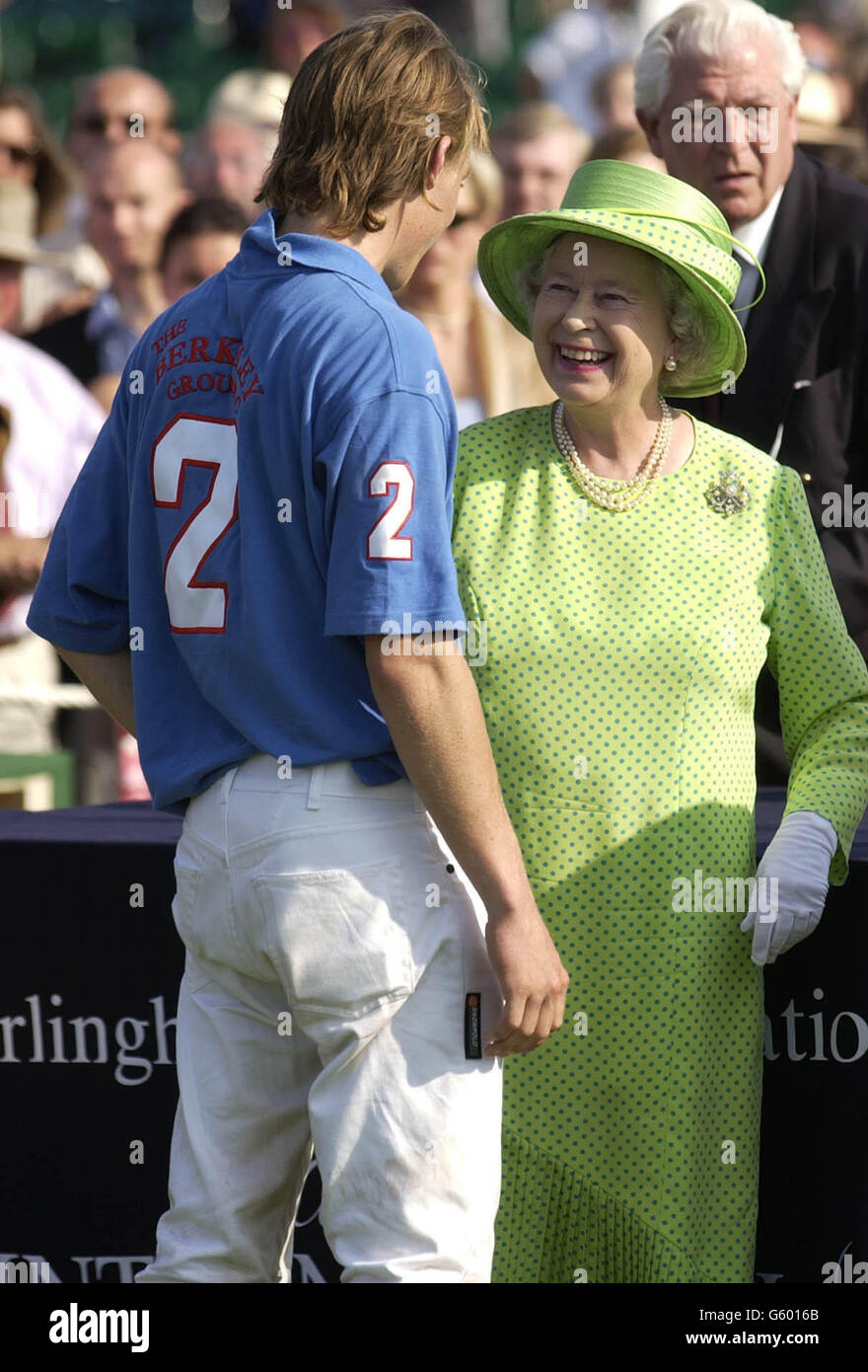 Queen Elizabeth - Golden Jubilee Cup Stock Photo - Alamy