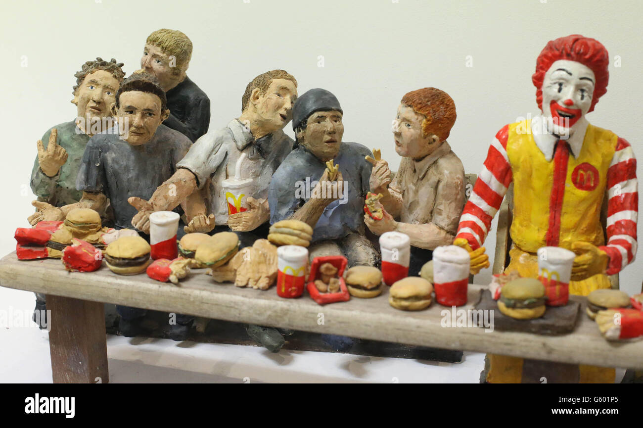 Gluttony art hi-res stock photography and images - Alamy