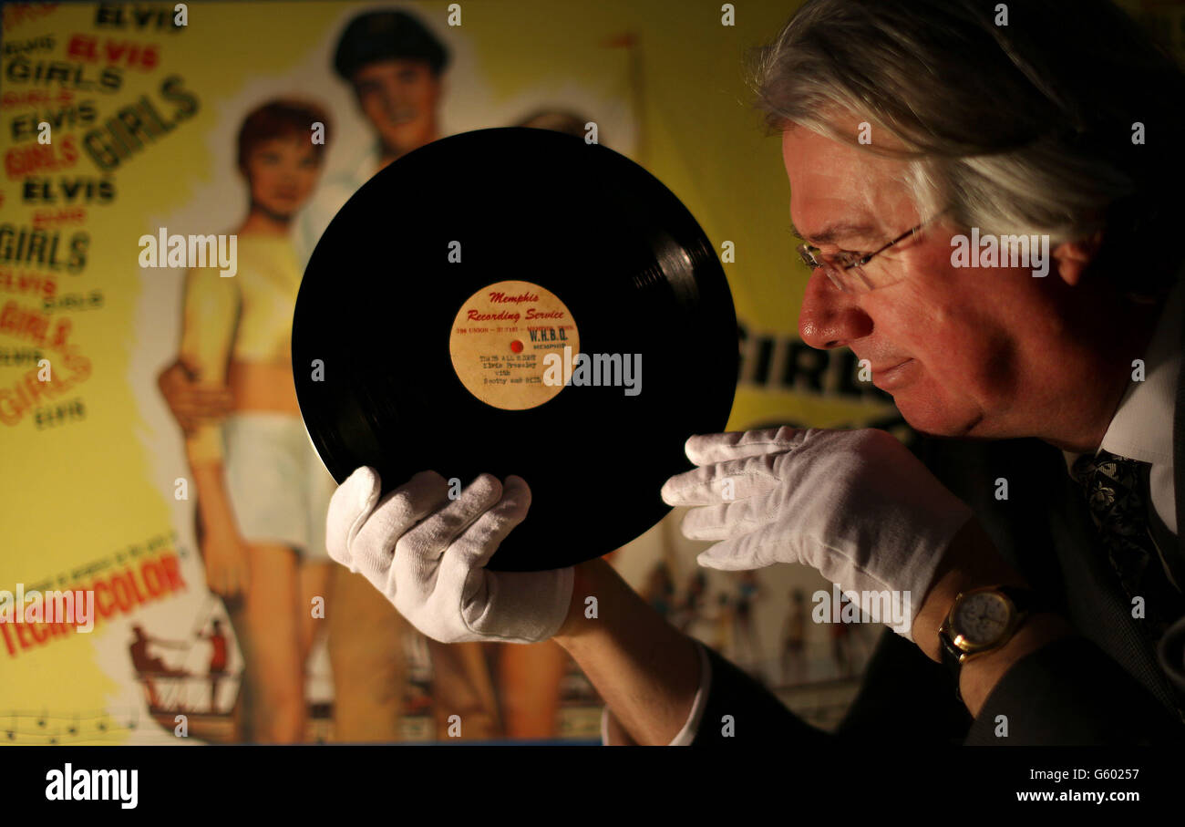 Ian Whyte, of Whyte & Sons Auctioneers Ltd, holds the only known ...