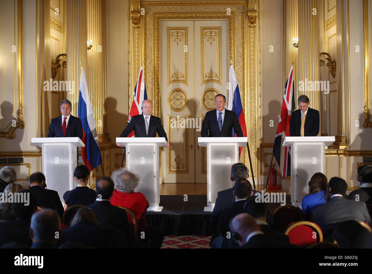 UK Russia summit Stock Photo - Alamy