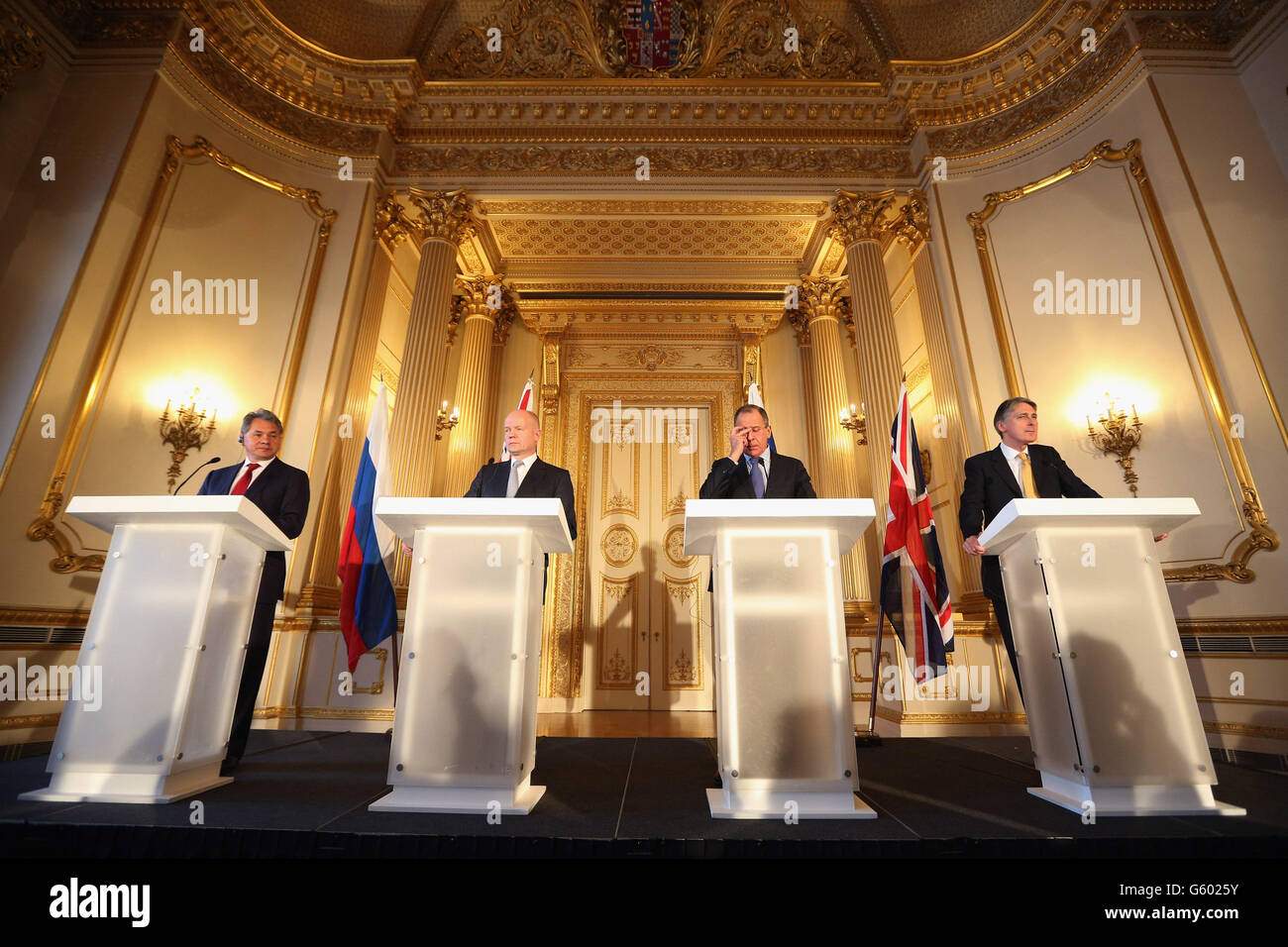 UK Russia summit Stock Photo - Alamy