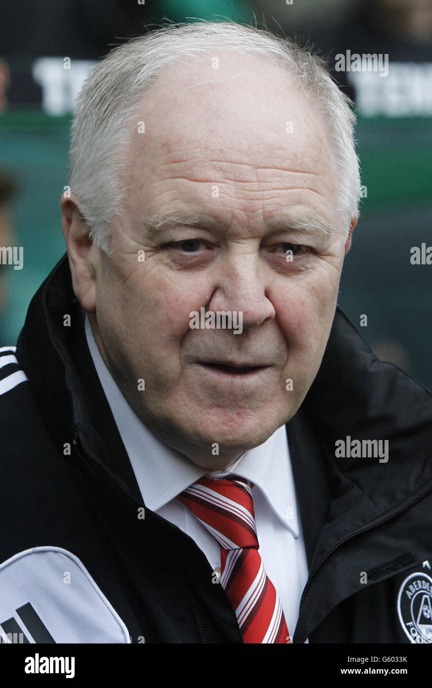 Aberdeen Manager Craig Brown before the Clydesdale Bank Scottish ...