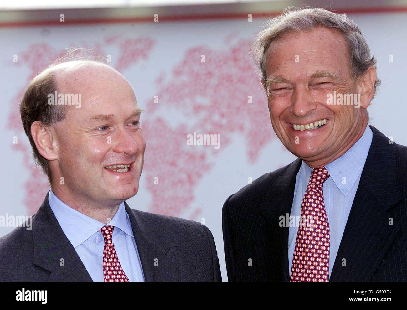 HSBC Finance director Douglas Flint (Left) and HSBC group Chief ... HSBC Finance director Douglas Flint (Left) and HSBC group Chief ...