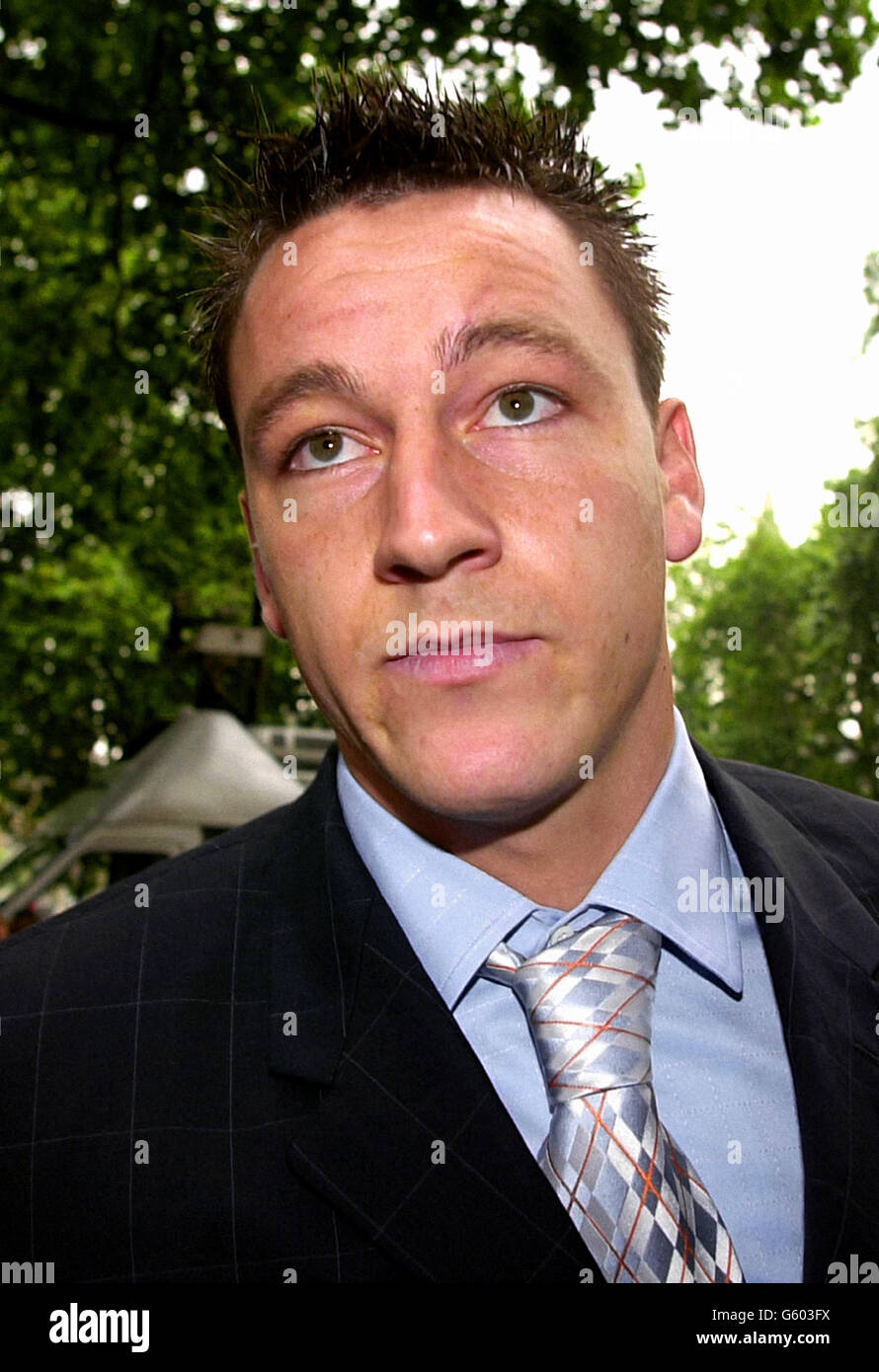 Chelsea footballer John Terry Stock Photo - Alamy