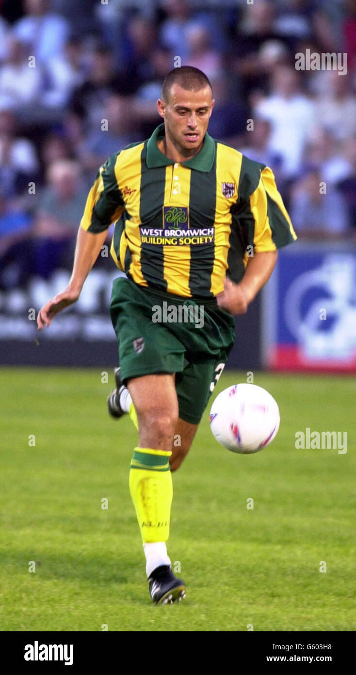 Neil Clement of West Bromwich Albion in action during the Pre-Season ...