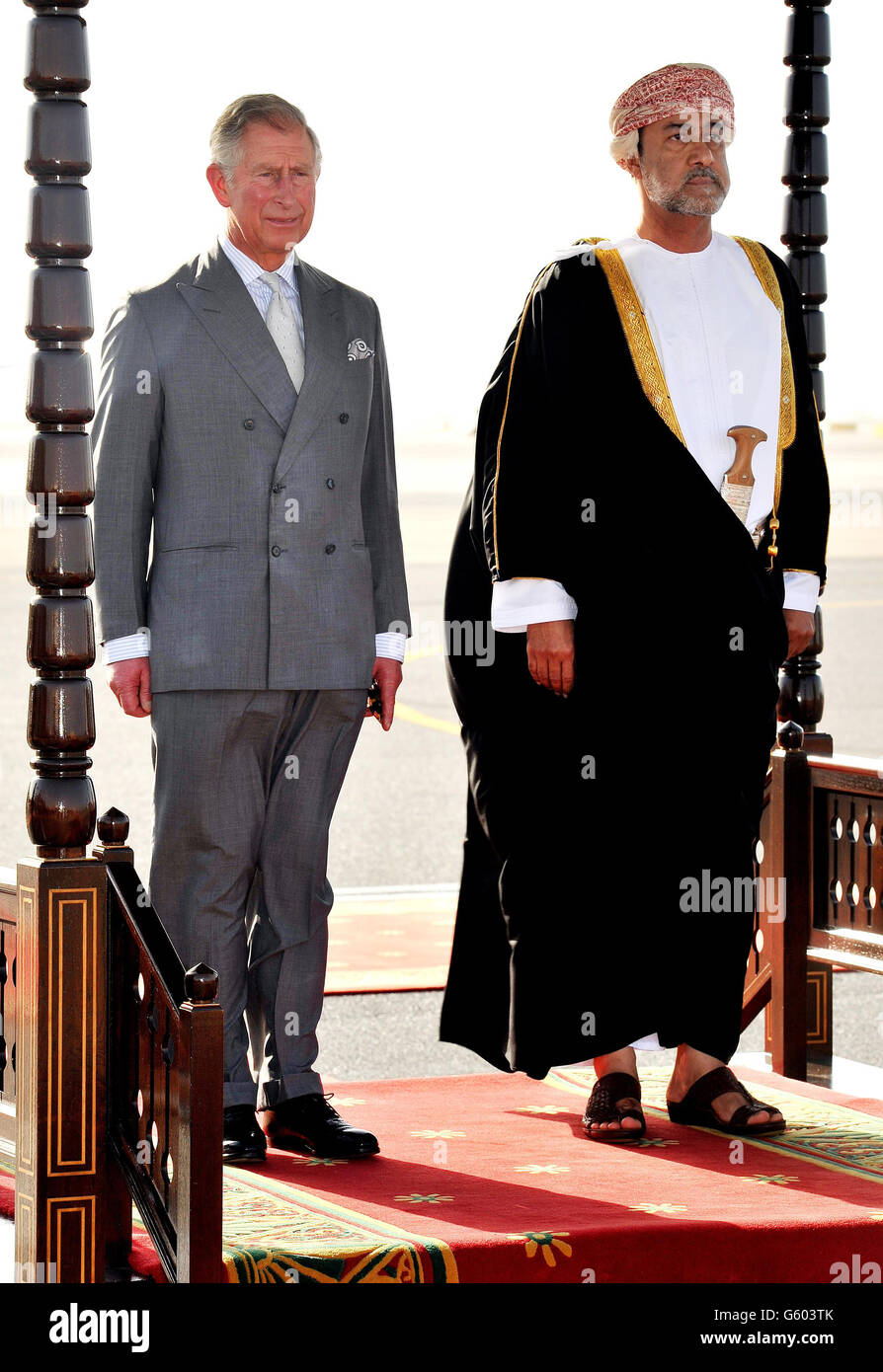 Royal visit to the Middle East - Day 7 Stock Photo - Alamy