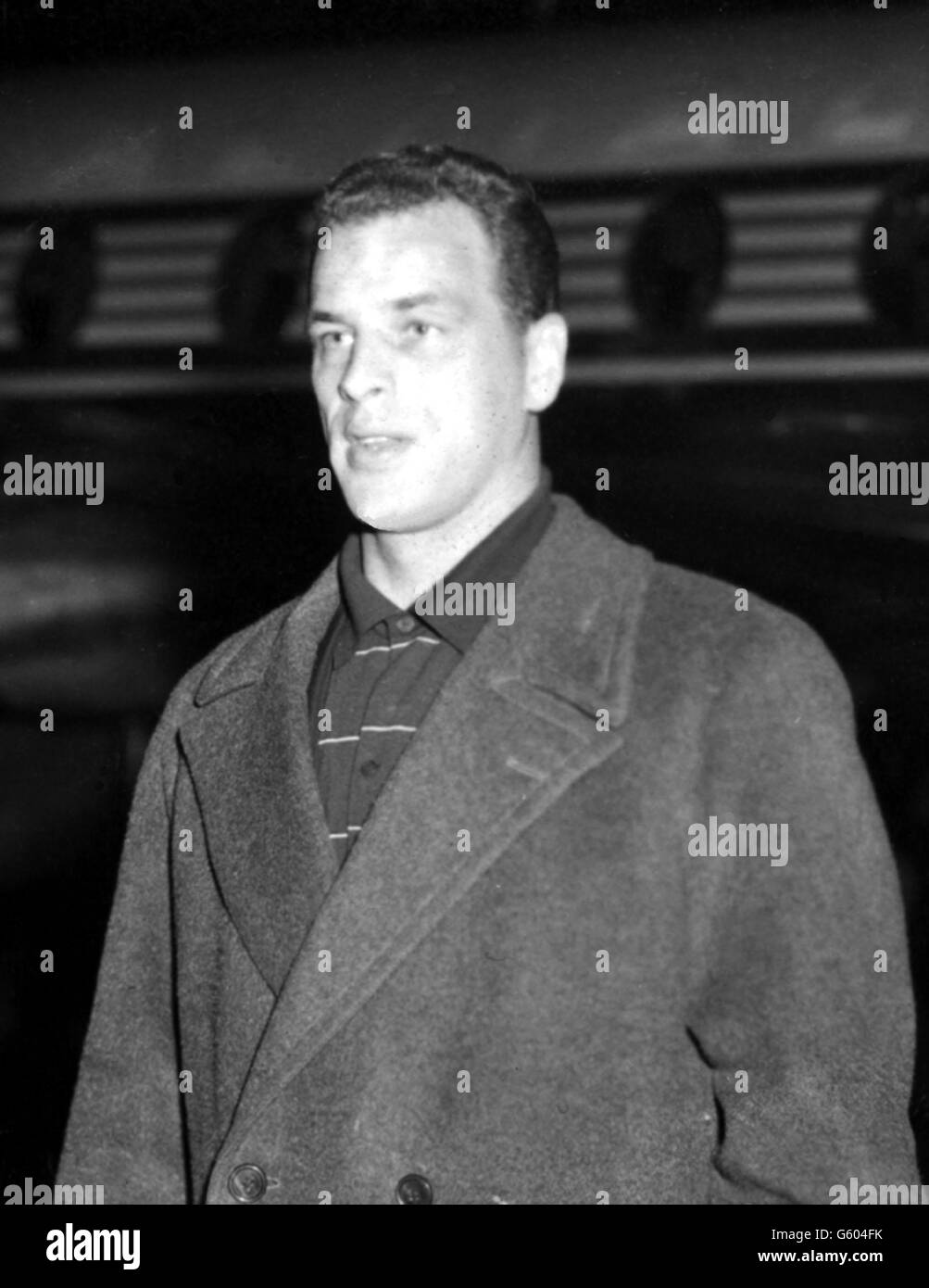 John Charles, Welsh international centre-forward is pictured at London ...
