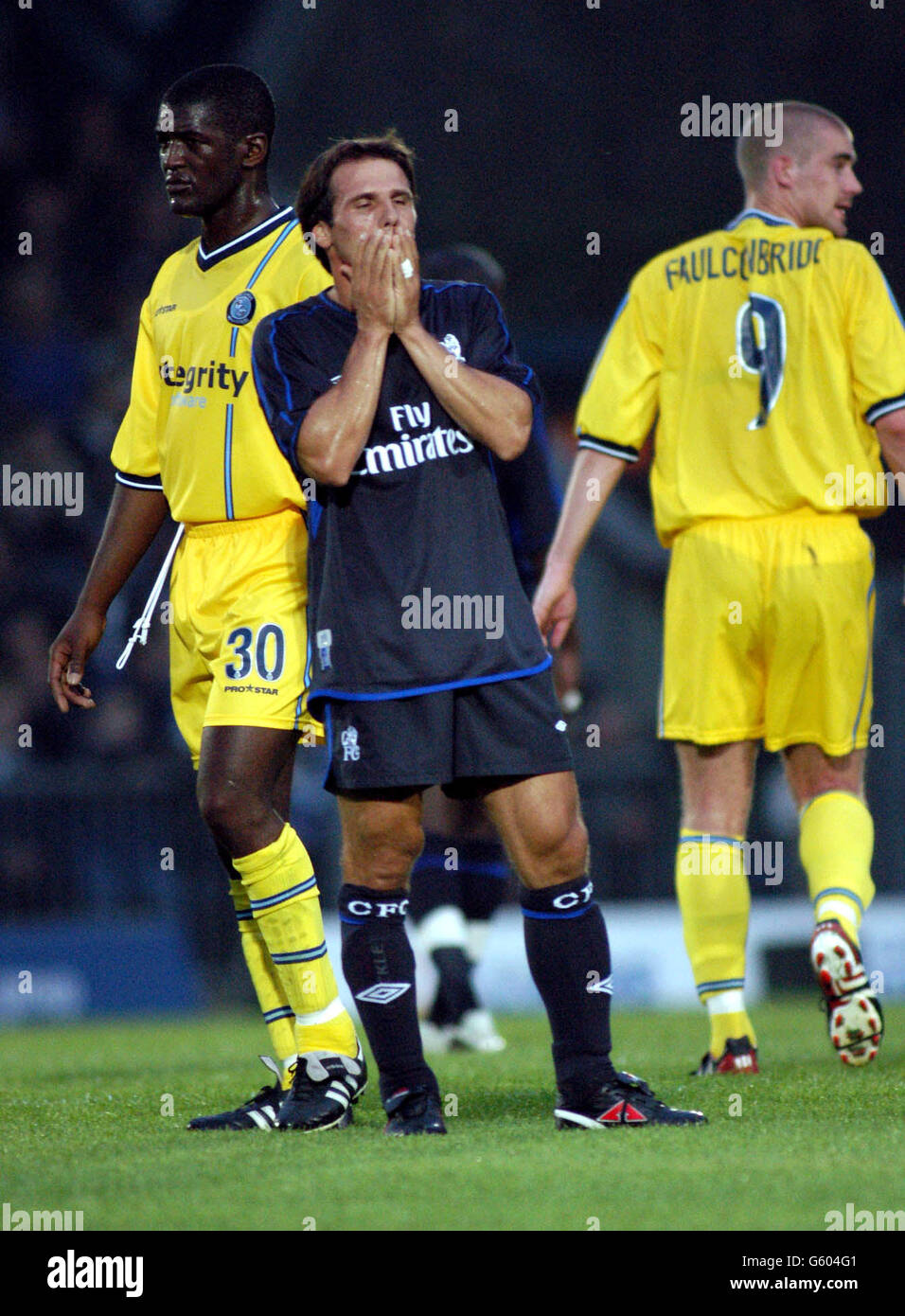 Sport football action gianfranco zola hi-res stock photography and ...