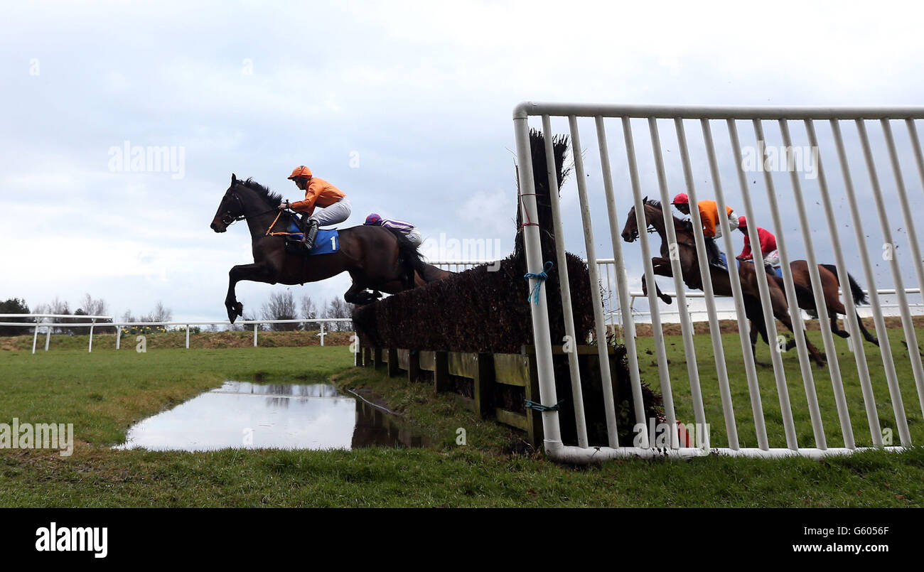 Horse Racing - March Madness - Exeter Racecourse Stock Photo - Alamy