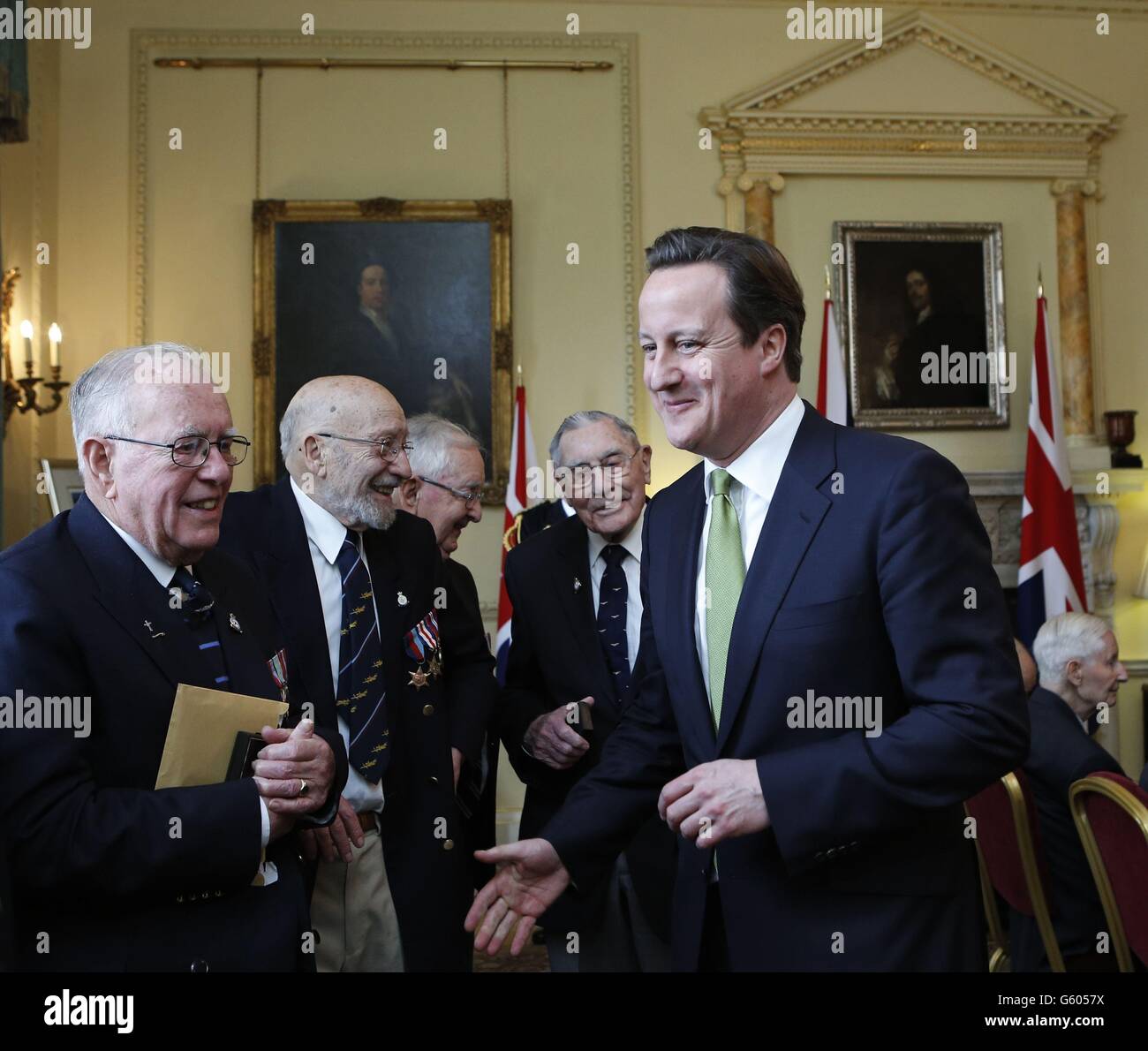 Arctic Star Medal presentation Stock Photo - Alamy