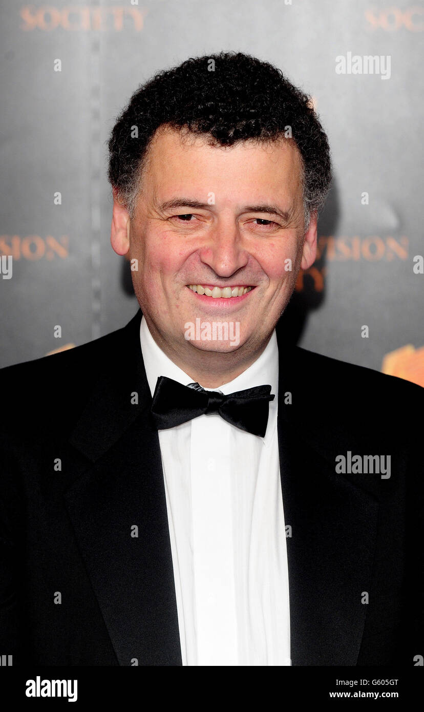 RTS Programme Awards 2013 - London. Steven Moffat arrives at the Royal ...