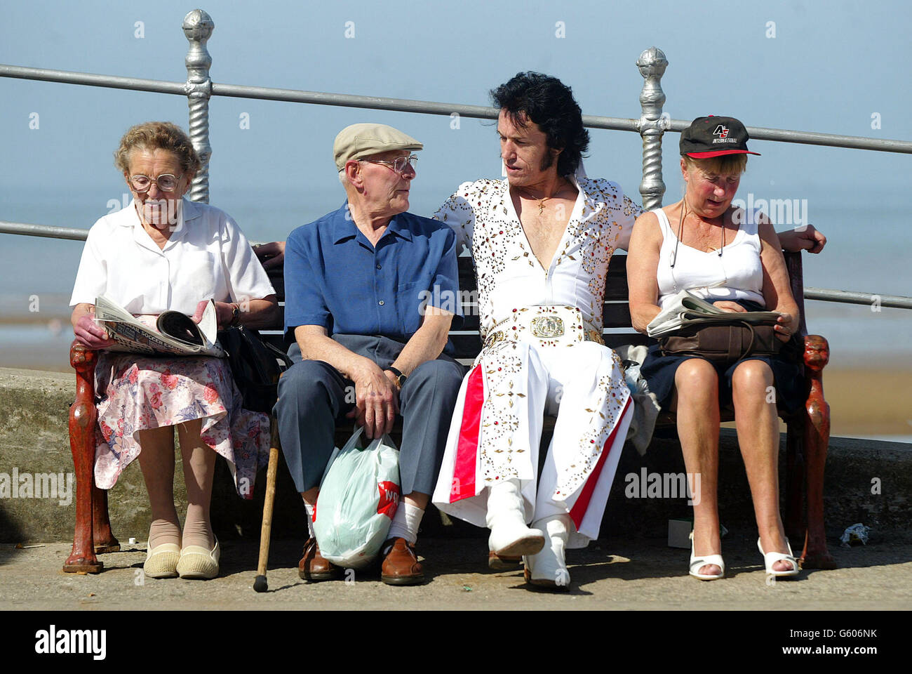 The Elvis Experience in Blackpool Stock Photo - Alamy
