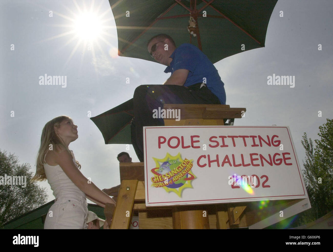 World pole sitting championships hi-res stock photography and images ...