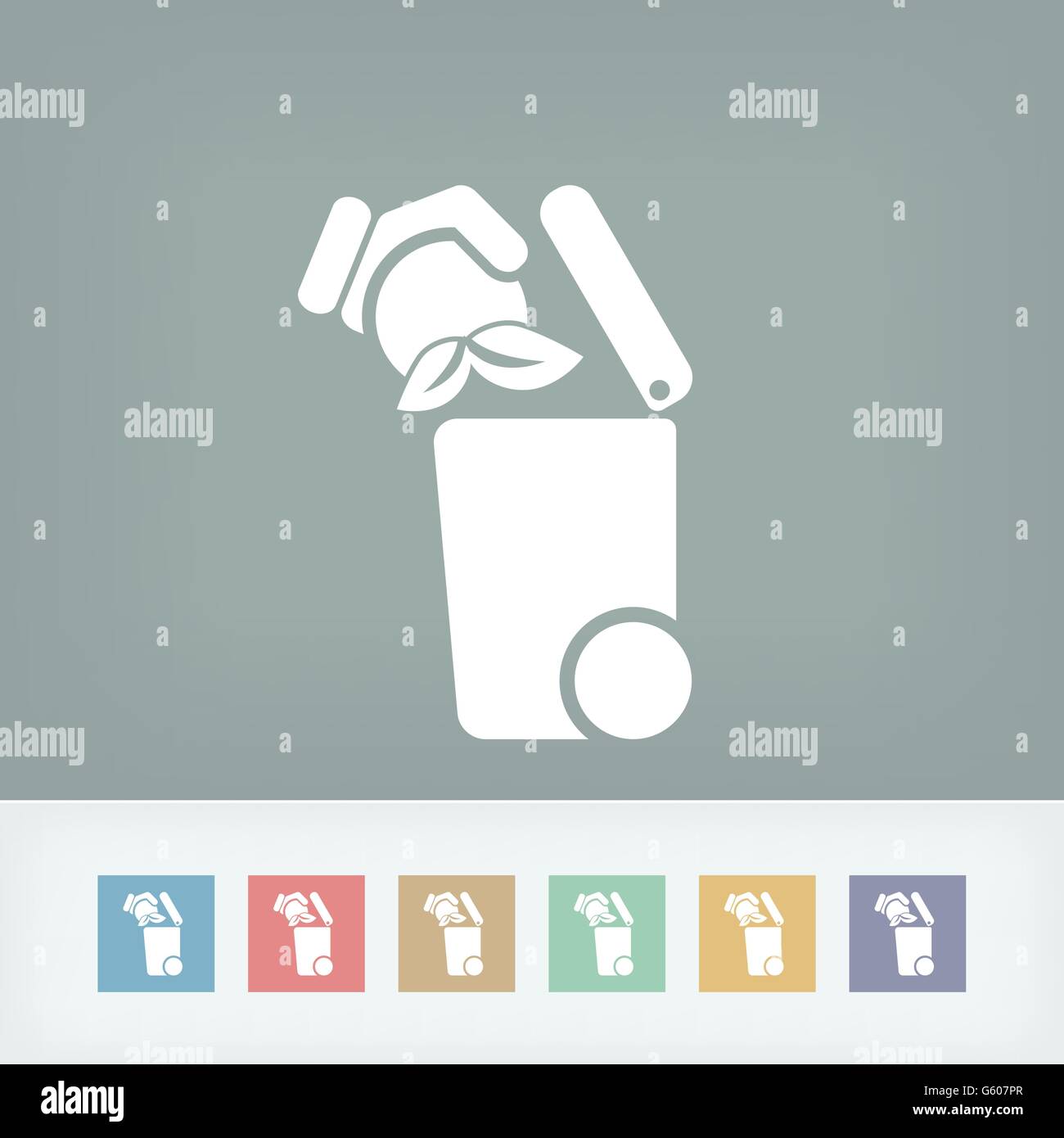 Separate waste collection icon Stock Vector Image & Art - Alamy