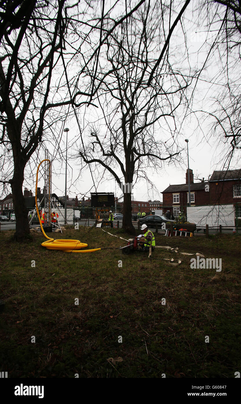 Drilling operation hi-res stock photography and images - Alamy