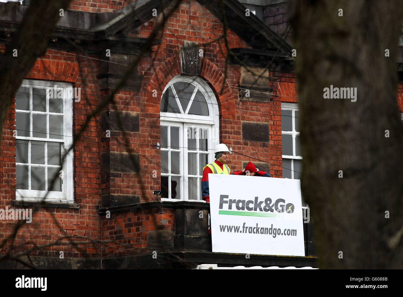 The controversial natural gas extraction process hi-res stock ...