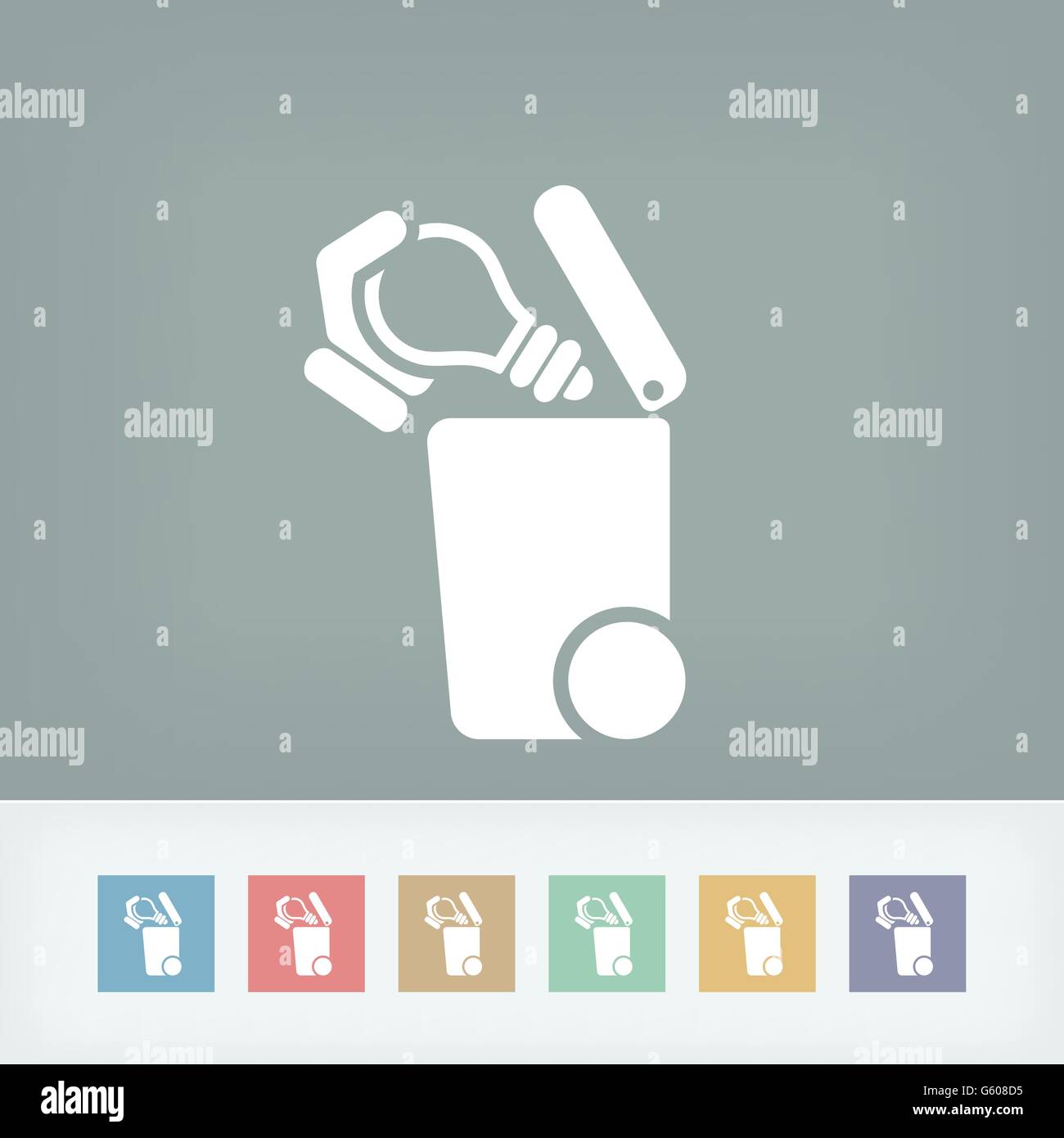 Separate waste collection icon Stock Vector Image & Art - Alamy