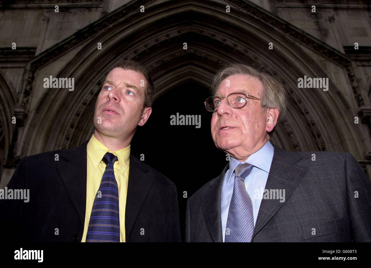 Maurice Balchin (R) his son Warren Stock Photo - Alamy