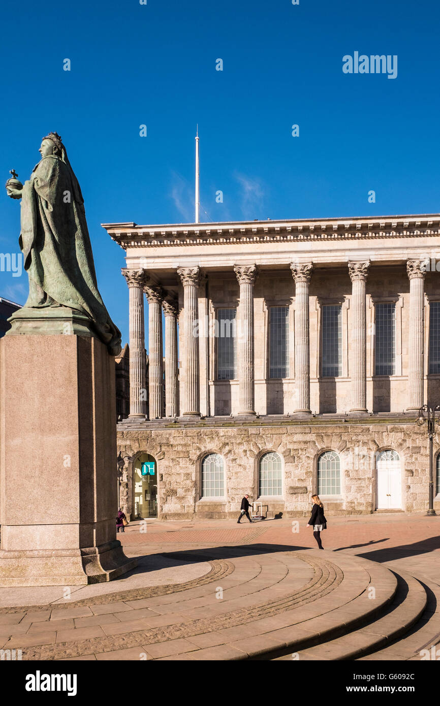 Town Hall building, Birmingham, West Midlands, England, U.K Stock Photo ...