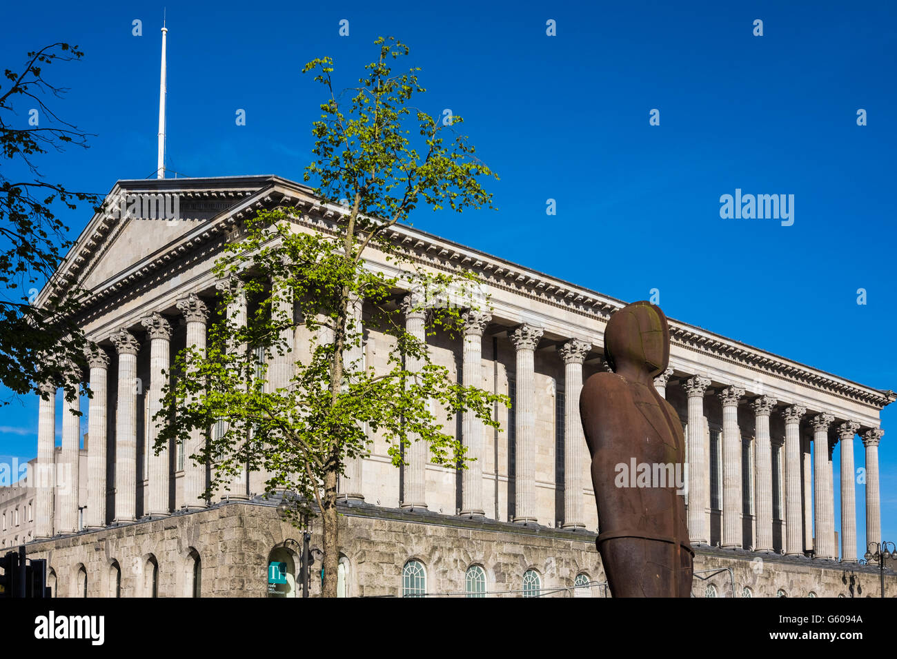 Town Hall building, Birmingham, West Midlands, England, U.K Stock Photo ...