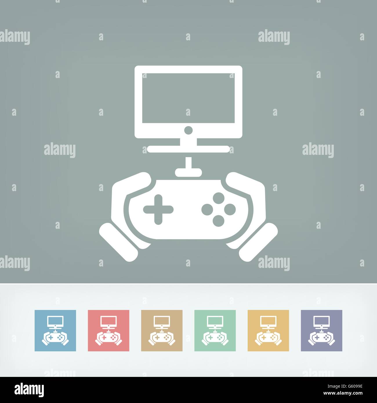Video game icon Stock Vector Image & Art - Alamy