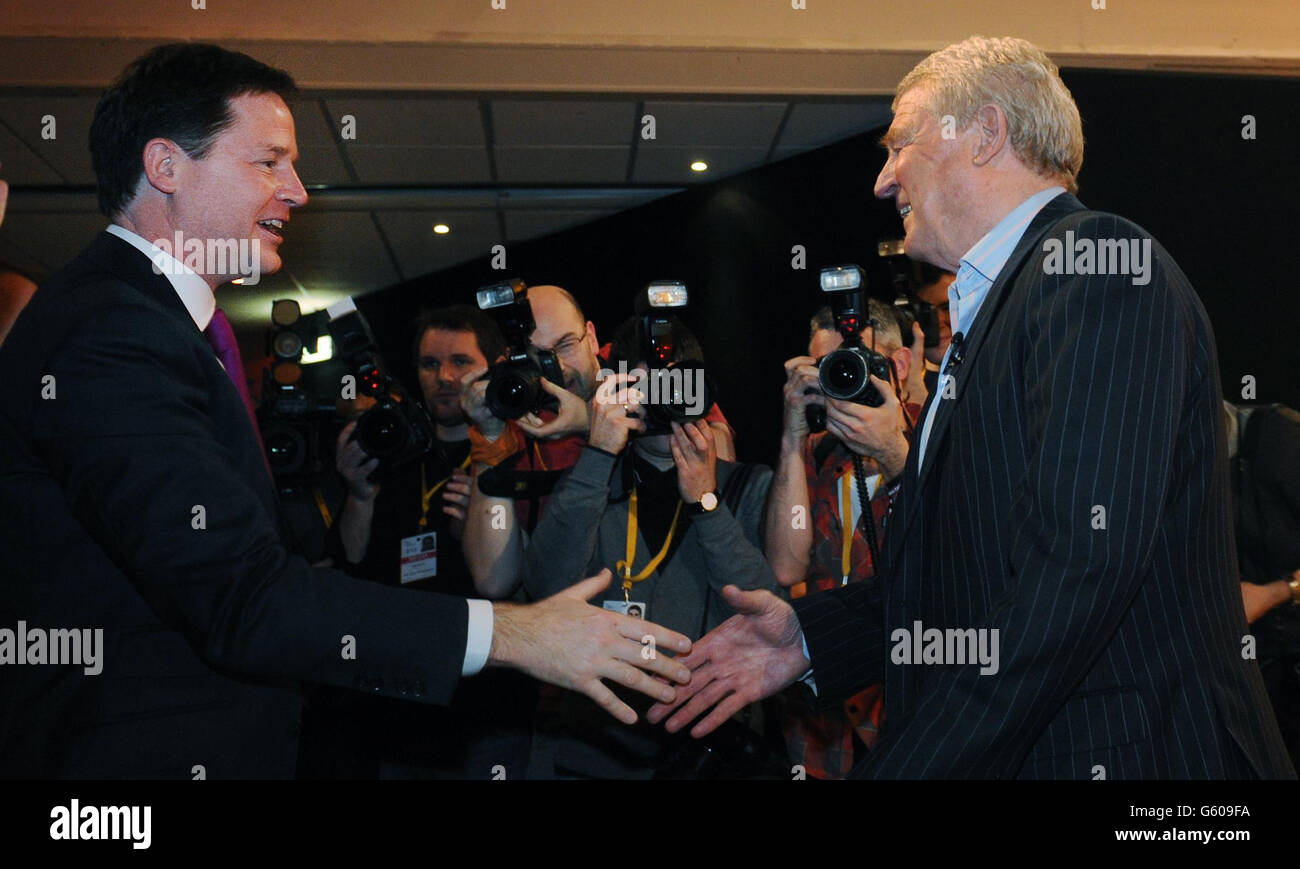 Former Liberal Democrat Leader Lord Ashdown and Deputy Prime Minister ...