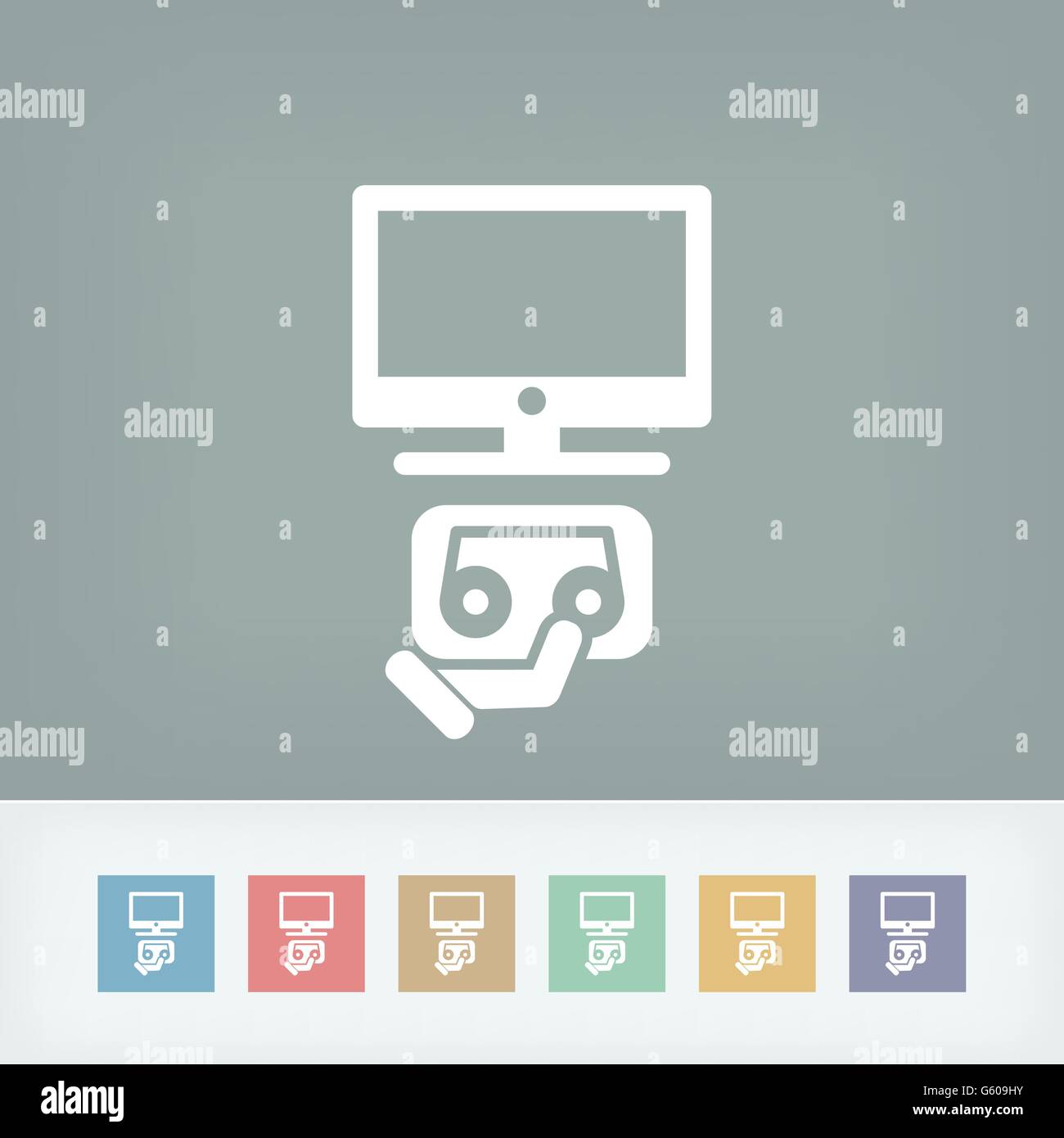 Vhs tape recording Stock Vector Images - Alamy