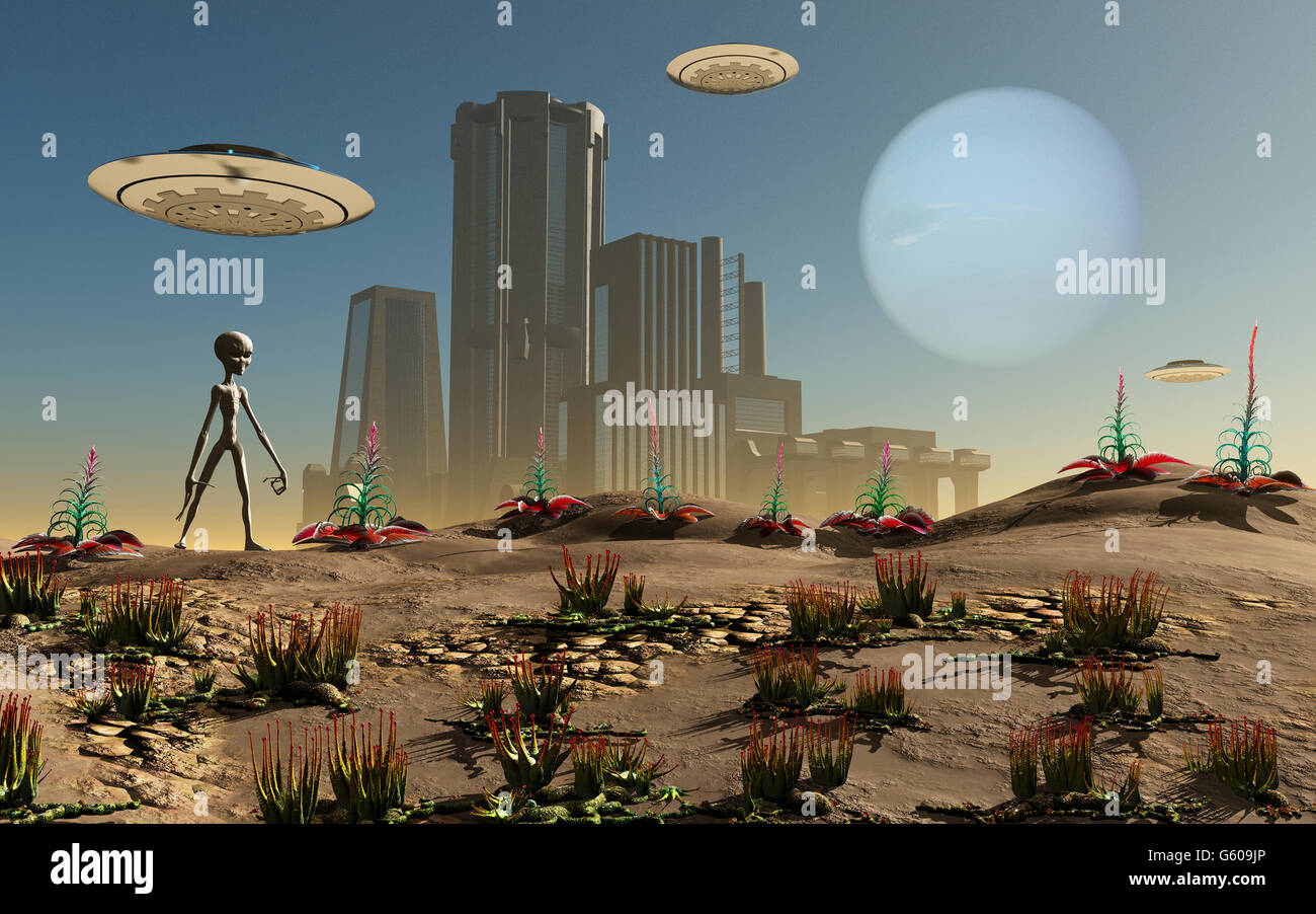 Alien aliens hi-res stock photography and images - Alamy