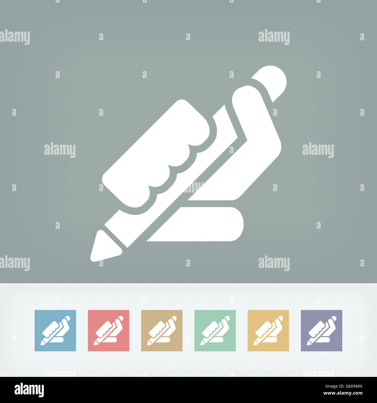 Power of the pen Stock Vector Images - Alamy