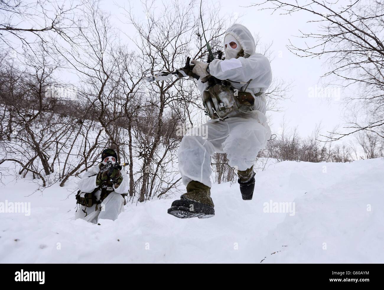 Royal marines commando reservists hi-res stock photography and images ...