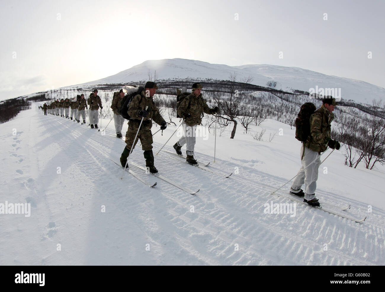 Commando training mountains hi-res stock photography and images - Alamy