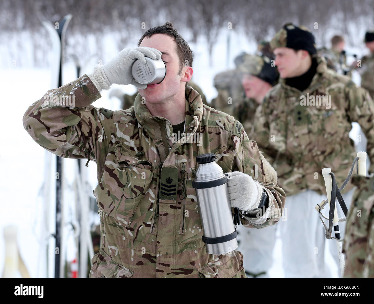 Royal marines commando reservists hi-res stock photography and images ...