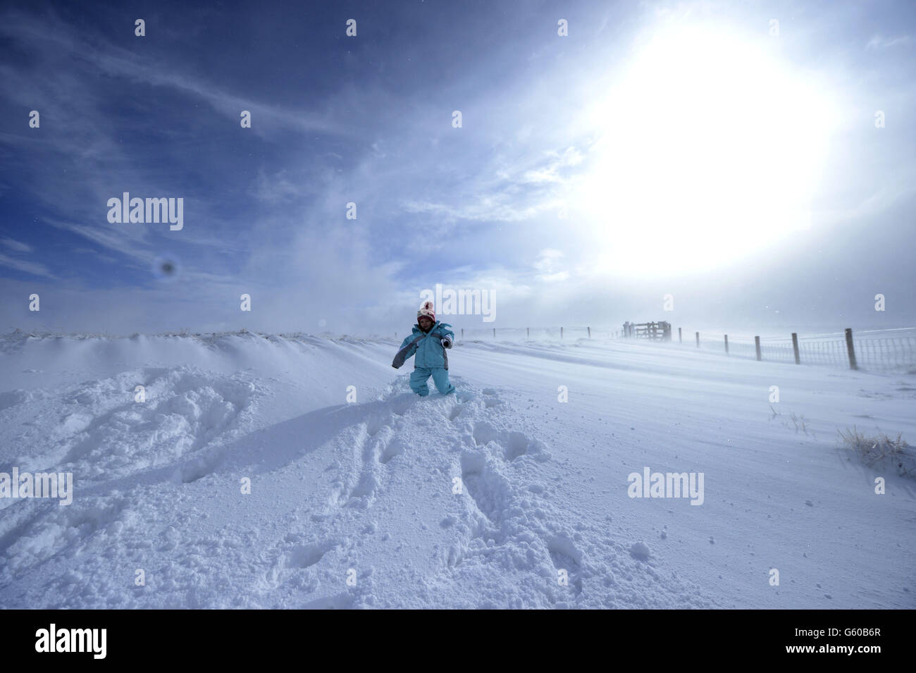 Winter Weather - March Stock Photo - Alamy