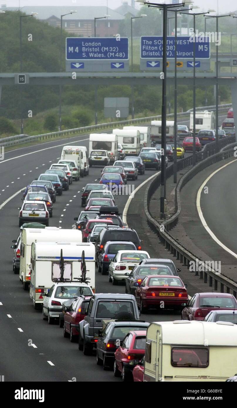 Holiday Traffic Jams Stock Photo - Alamy