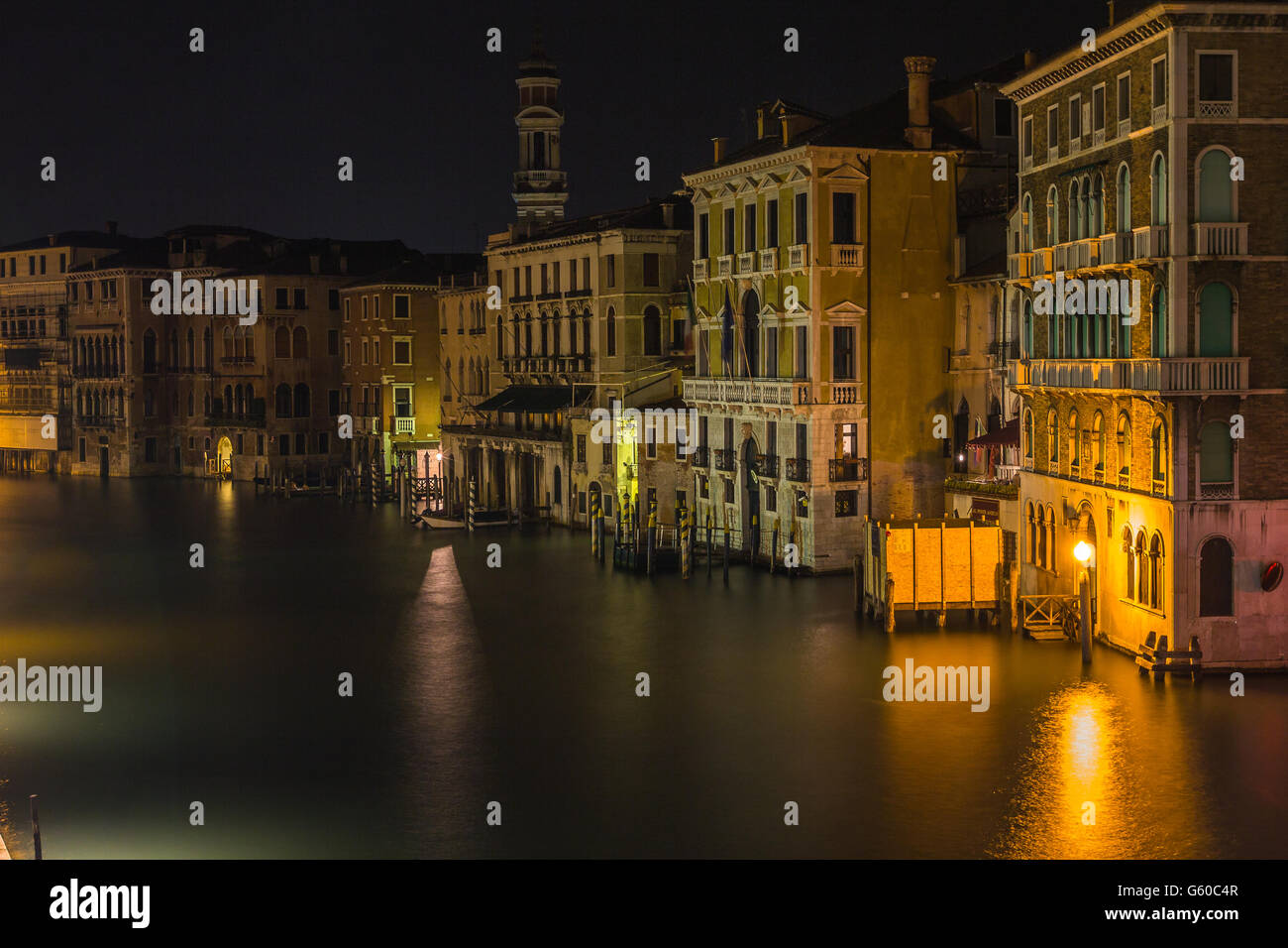 Venice night view hi-res stock photography and images - Alamy