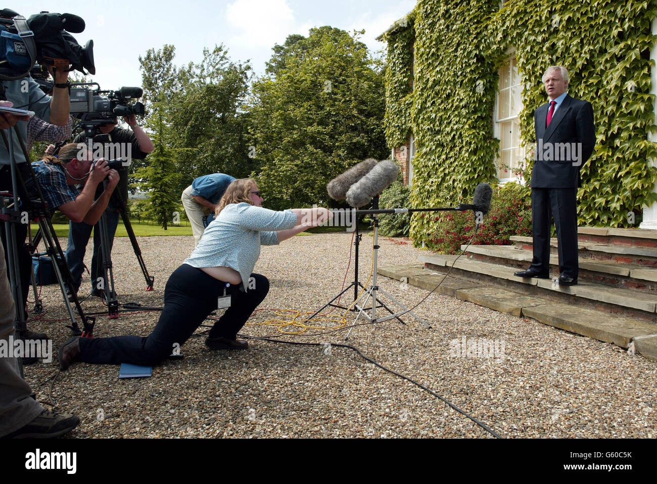 Former Conservative Party Chairman David Davis Stock Photo - Alamy