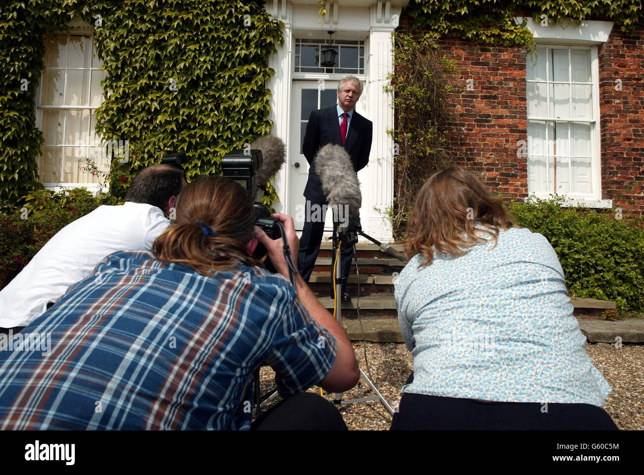 Former conservative party chairman david davis hi-res stock photography ...